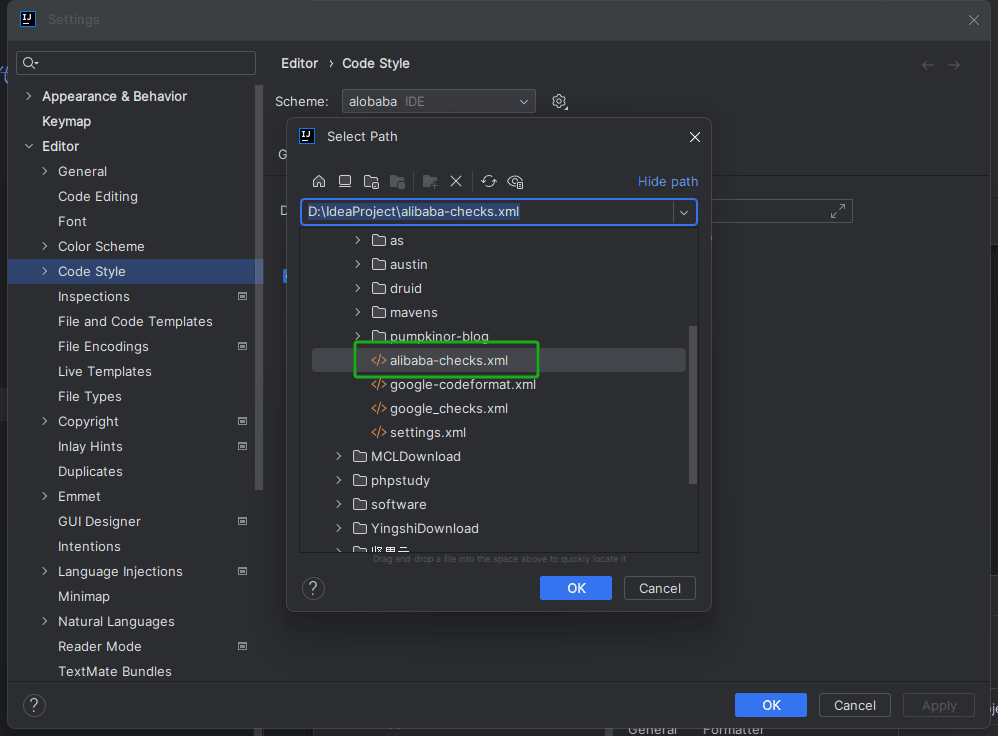 Idea代码格式化Code Style及代码检查CheckStyle配置